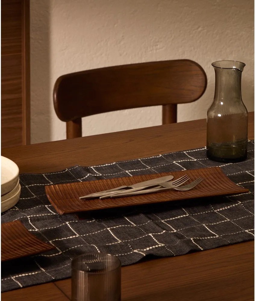 Dřevěný tác 14x30,5 cm Rommu – Kave Home