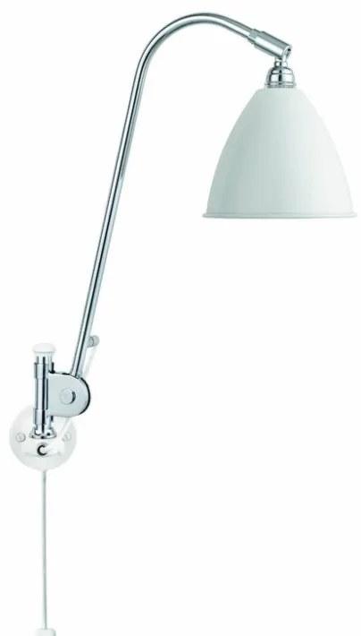 Gubi Nástěnná lampa Bestlite BL6 s vypínačem, matt white