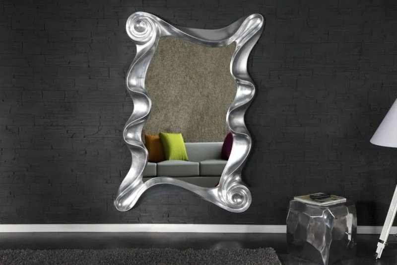 Deflee Luxusní zrcadlo ALICE 160/106-S ZRC20342polyresin, zrcadlové sklo  106 cm x 160 cm x 7 cm