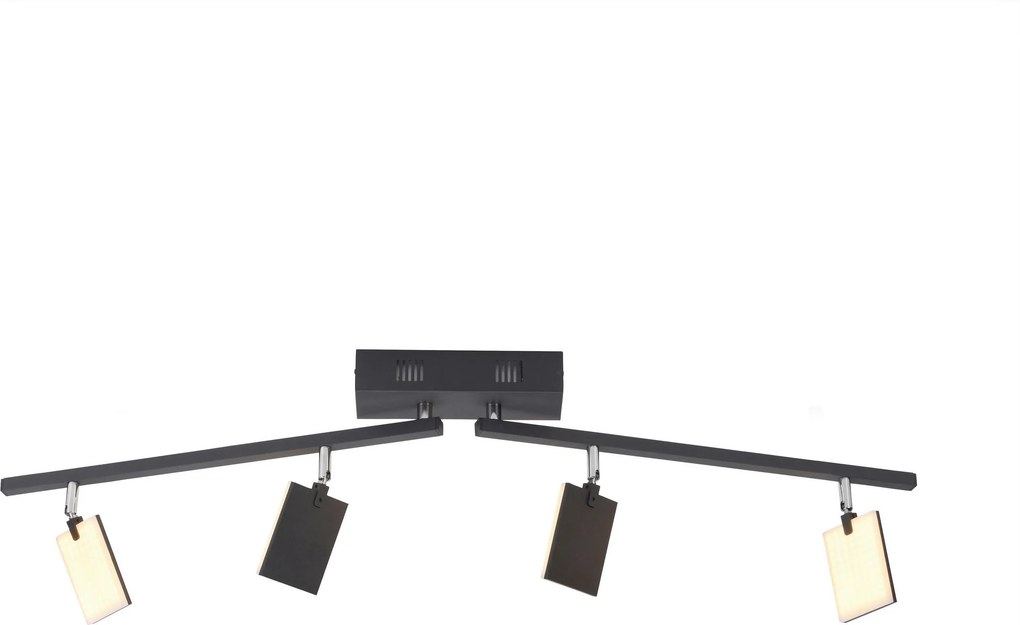 XXXLutz LED ZÁŘIČ, 101/95/22,5 cm - Bodová světla - 003467050801