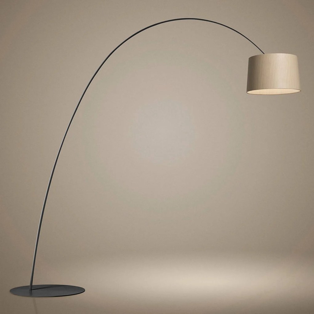 Foscarini TwiggyWood MyLight stojací lampa černá