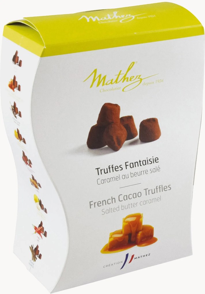Francouzské čokoládové lanýže Mathez (slaná karamel)