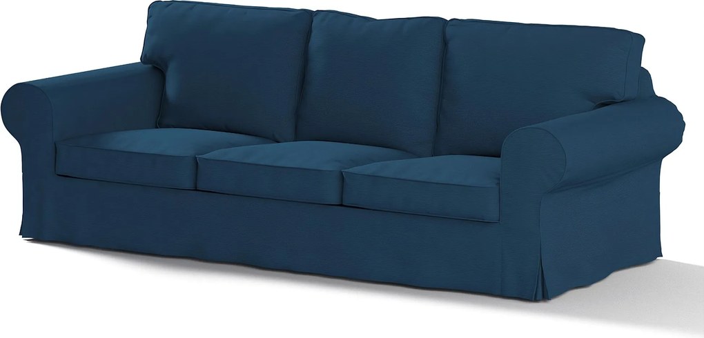 Potah na pohovku IKEA Ektorp 3-místná rozkládací, NOVÝ MODEL 2013 barva tmavě modrá