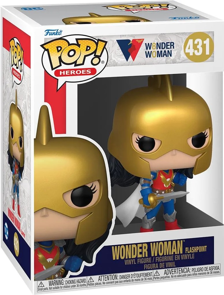 Funko pop heroes: ww 80th-ww (flashpoint)