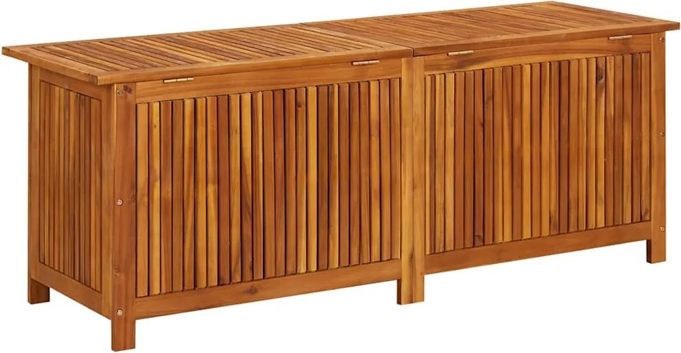 Zahradní úložný box 150 x 50 x 58 cm masivní akáciové dřevo 316491