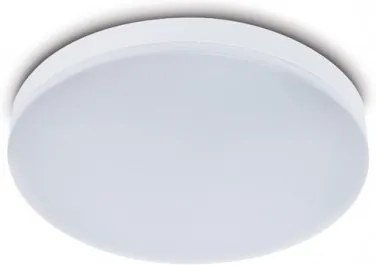 ONE Light přisazené stropní tenké SMD LED svítidlo Plafo o průměru 460 mm, 24W, 230V, plast, Barva svítidla  BÍLÁ, Barva světla  TEPLÁ BÍLÁ ONE LIGHT 62022C/W/W