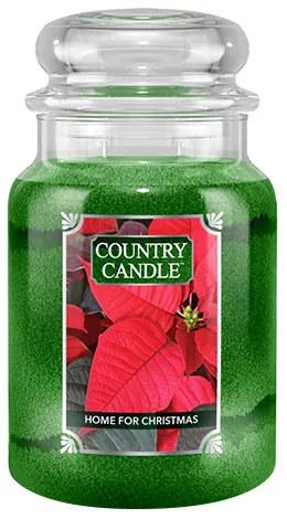 Country Candle Vonná Svíčka Home for Christmas, 652 g