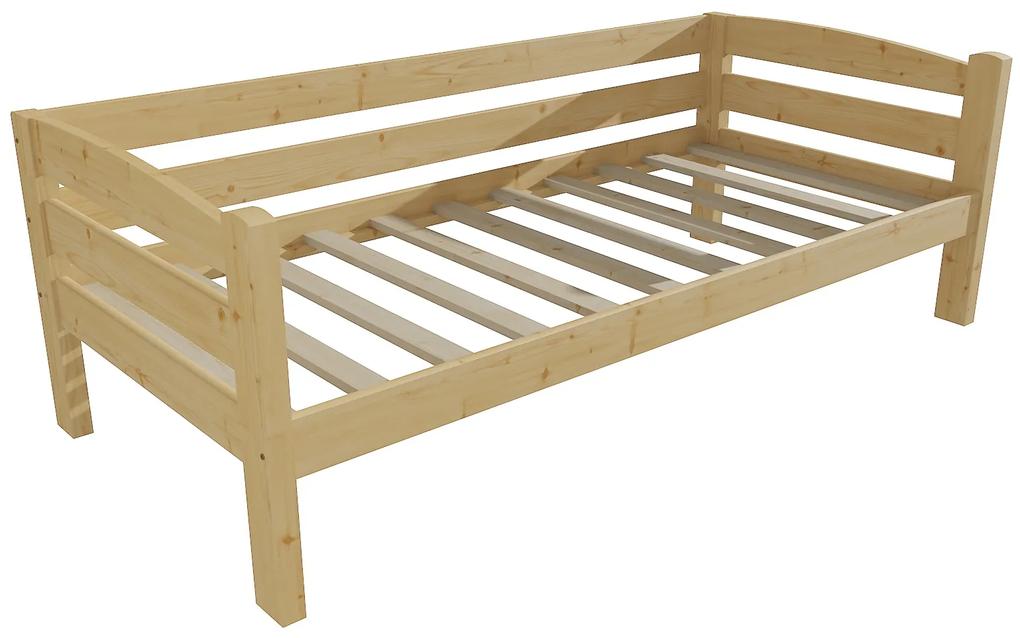 Vomaks Dětská postel DP 010 Rozměr: 80 x 200 cm, Barva: surové dřevo