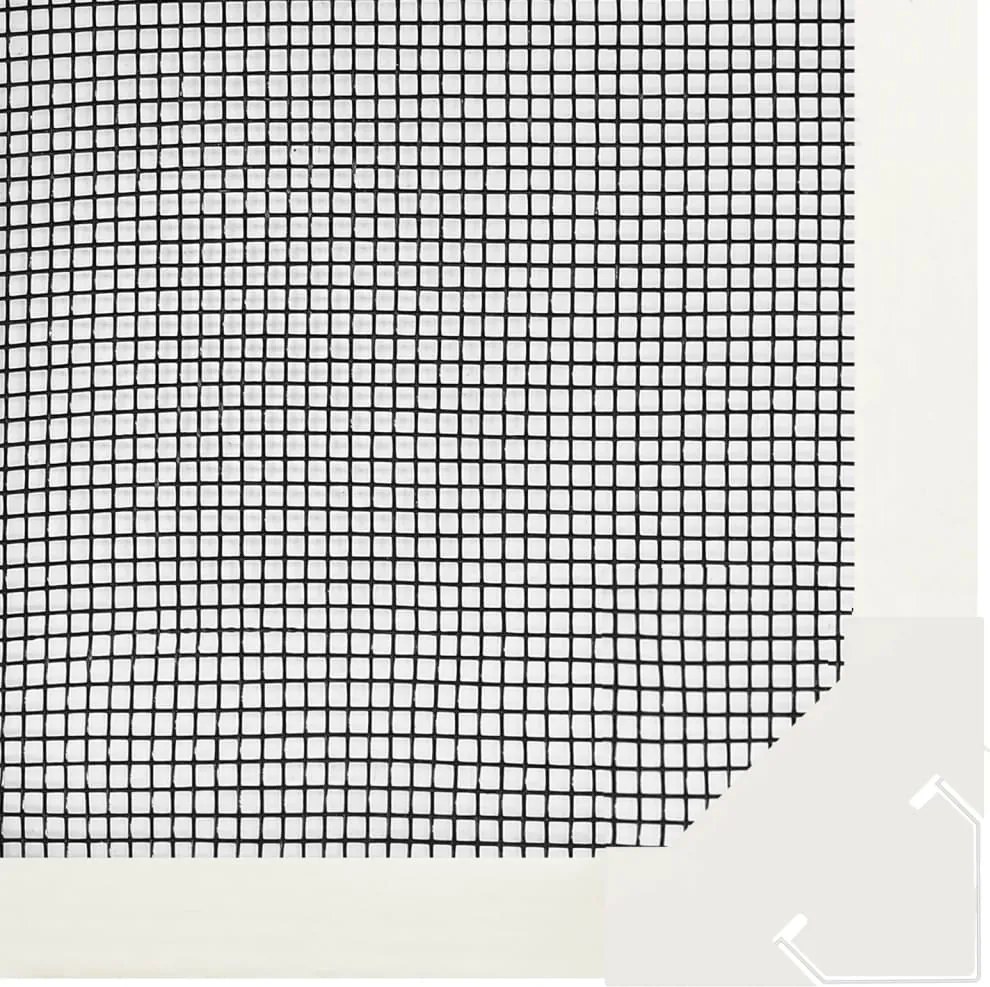 Magnetická okenní síť proti hmyzu bílá 120 x 140 cm 153853