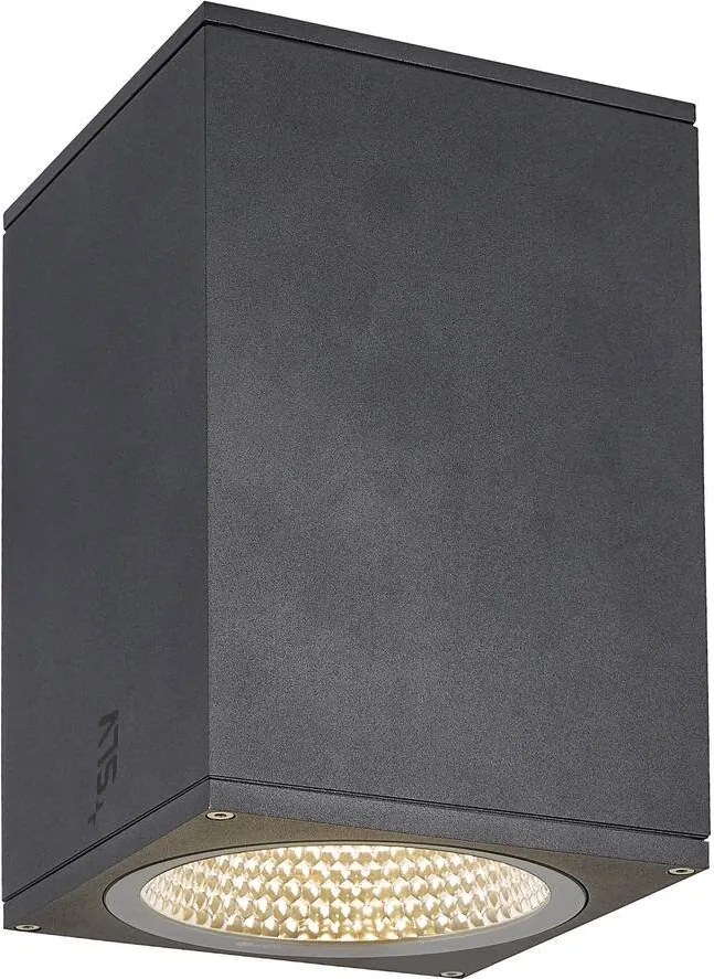 LA 1003439 ENOLA SQUARE L Outdoor, stropní LED svítidlo, antracitové, CCT 3000/4000K - BIG WHITE (SLV)