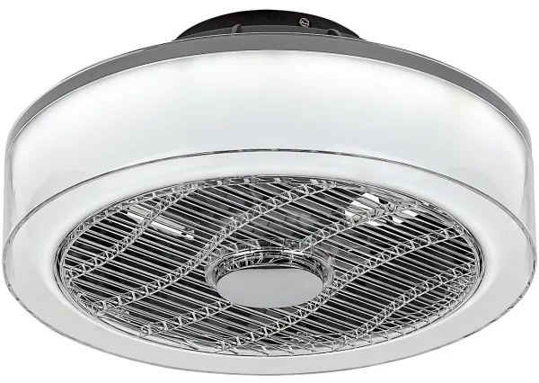 Rabalux - LED Stmívatelné stropní svítidlo s ventilátorem LED/30W/230V + DO