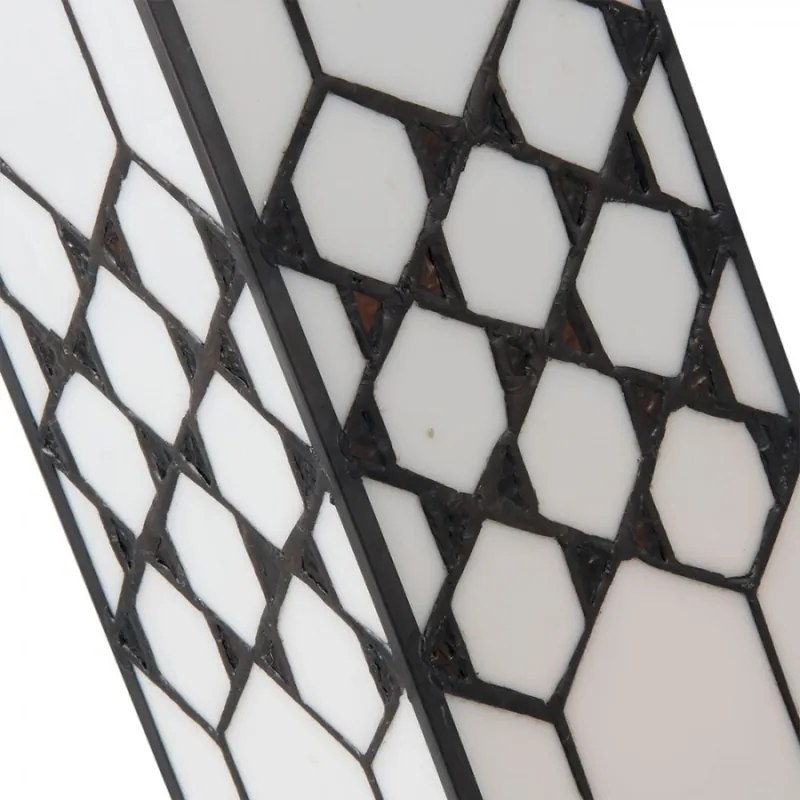Stolní lampa Tiffany Odeletta – 12x12x36 cm