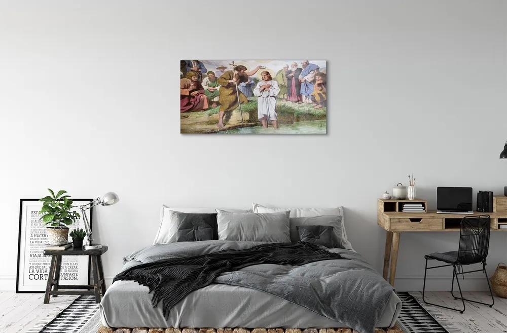 Obraz na skle obrázek Ježíše 140x70 cm