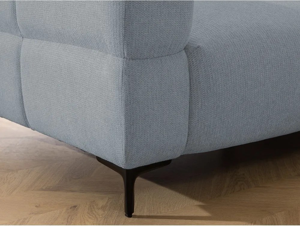 Šedomodrá pohovka 217 cm Helio – Ropez
