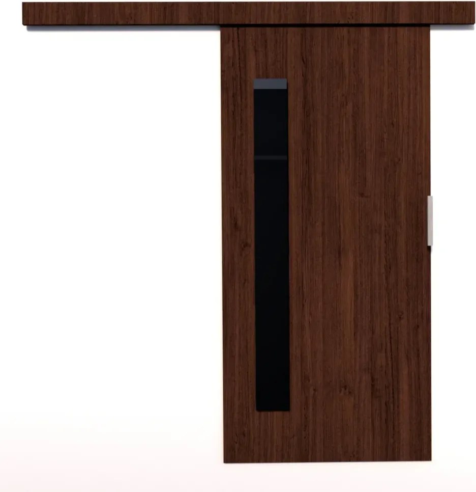 Posuvné nástěnné dveře GELA 76 wenge