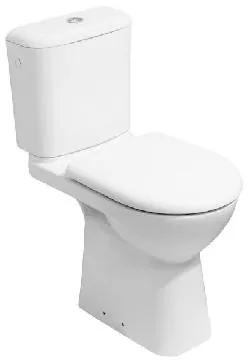 Jika Deep - WC kombi mísa, bezbariérová, vodorovný odpad, bílá H8236180000001