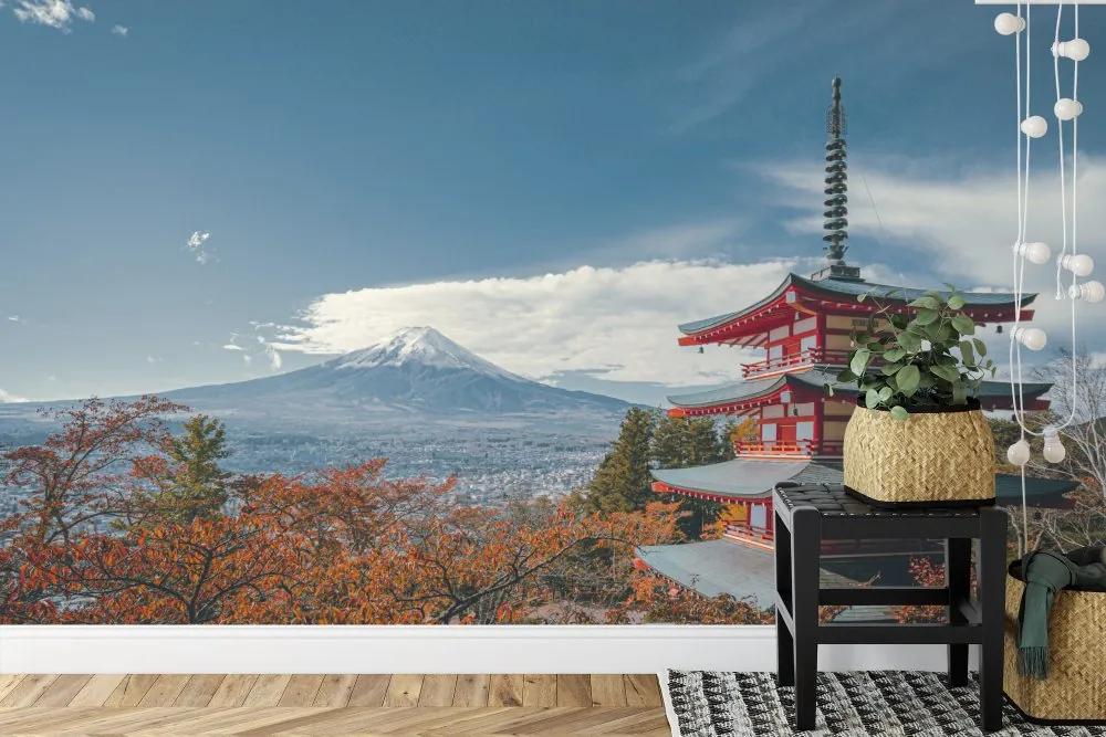 Fototapeta Japonská Pagoda Na Podzim Samolepící tapety 368x254