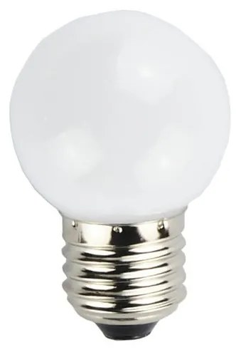 LED žárovka LBE, červená, 6 diod, patice E27, IP44