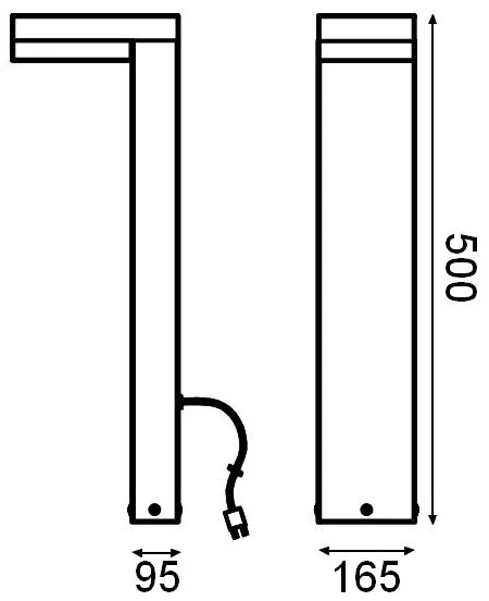 Ledvance - LED Venkovní lampa VENUS LED/4W/12V IP44