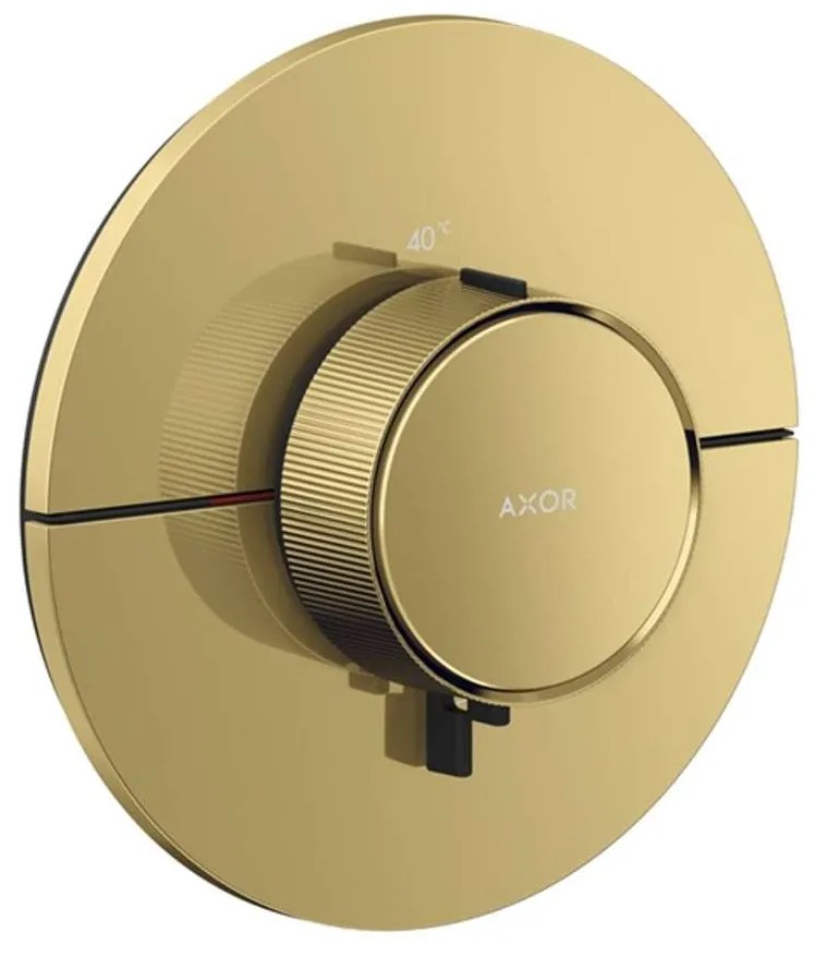 Axor ShowerSelect ID - Termostatická baterie pod omítku, HighFlow, leštěný vzhled zlata 36759990