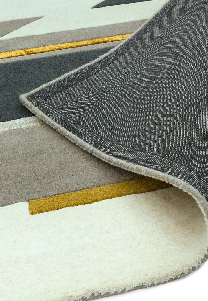 Tribeca Design Kusový koberec Blondie Rhombus Mustard Rozměry: 200x300 cm