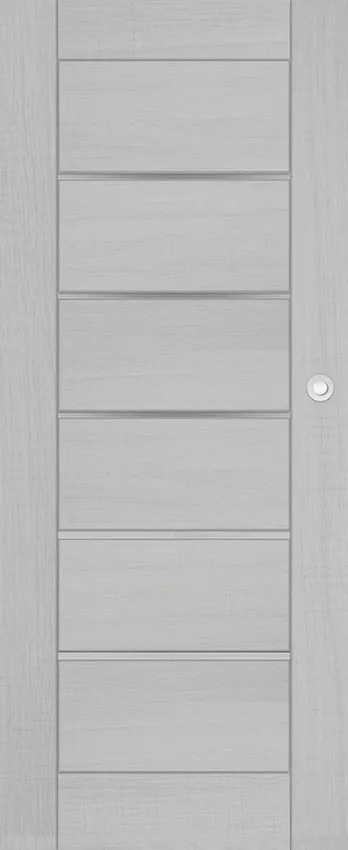 Interiérové dveře vasco doors PRIMO model 4 Průchozí rozměr: 70 x 197 cm, Orientace dveří: Levé dveře, Dekor: Dub skandinávský