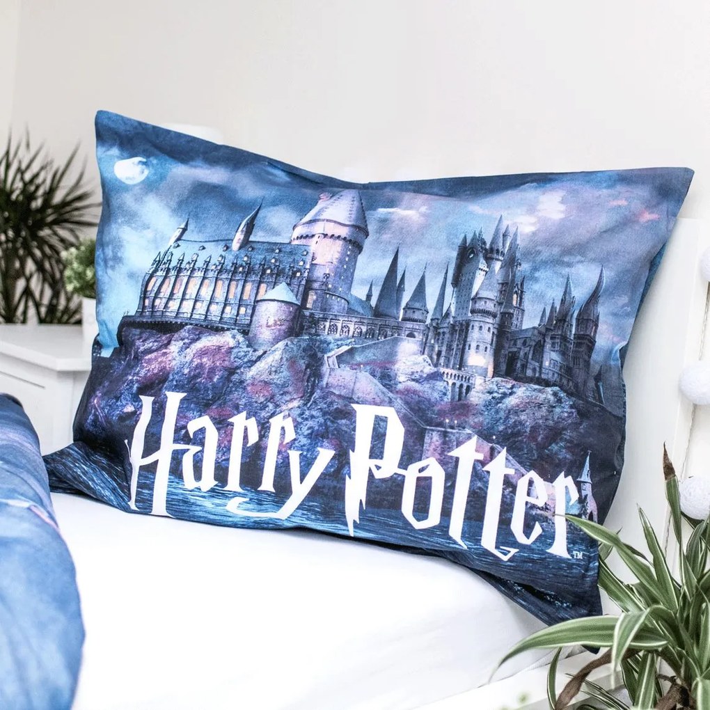 Jerry Fabrics Povlečení Harry Potter 054 svítící efekt 140x200, 70x90 cm