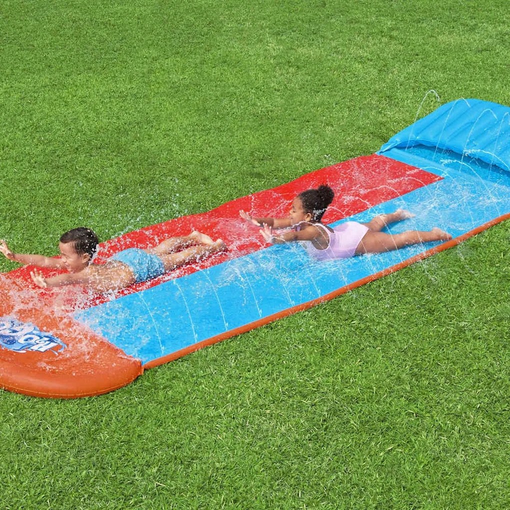 Bestway H2Ogo Vodní Skluzavka Tsunami Splash Ramp Double Slide