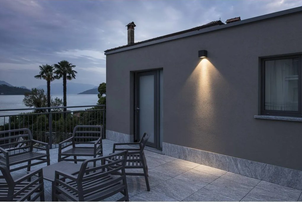 LA 234525 BIG THEOWALL venkovní nástěnné svítidlo17,5W Flood down LED 3000K antracit - BIG WHITE (SLV)