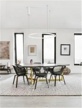 Závěsné LED svítidlo NOVA LUCE TARQUIN 37W 3000K 9345600 stmívatelné Triac