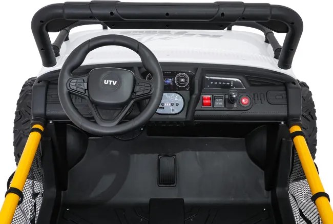 Elektrické autíčko Buggy UTV SPEED bílé
