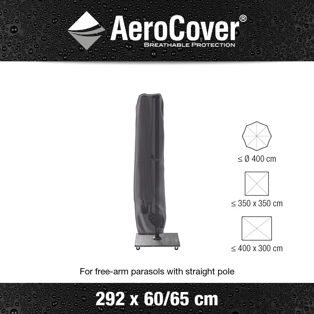 Obal na boční slunečník 292x60/65 cm Aerocover