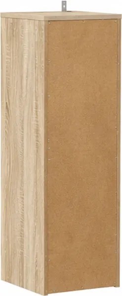 skříňka na boty, botník, 6 polic, dřevo, 92x36x32 cm, dub sonoma, Dekorino BB20260074