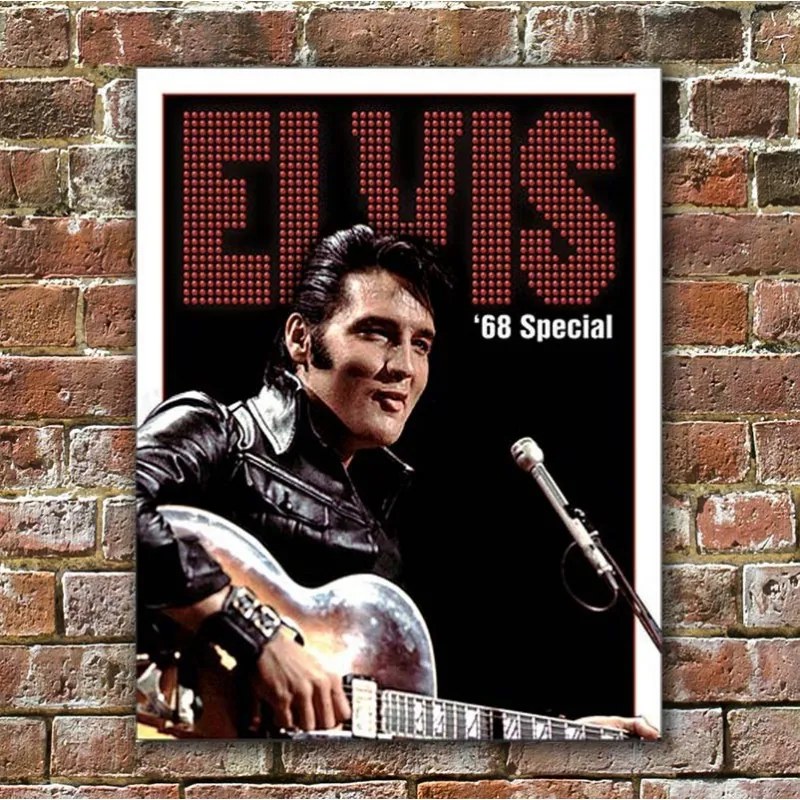 Plechová cedule Elvis - 1968 Special 32cm x 40cm