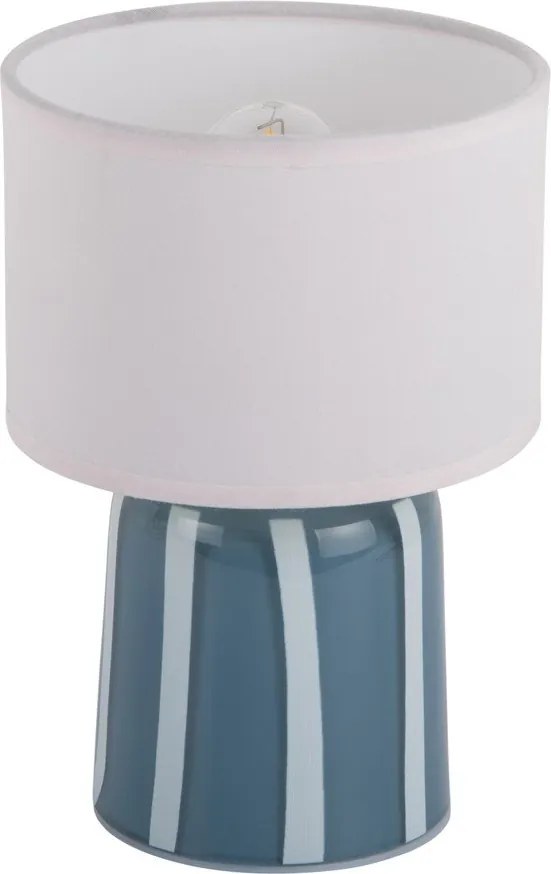 Modrá kovová LED stolní lampa (výška 20 cm) Verano LED – Leitmotiv