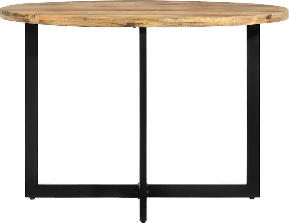 Jídelní stůl 110 x 75 cm masivní mangovníkové dřevo 338479