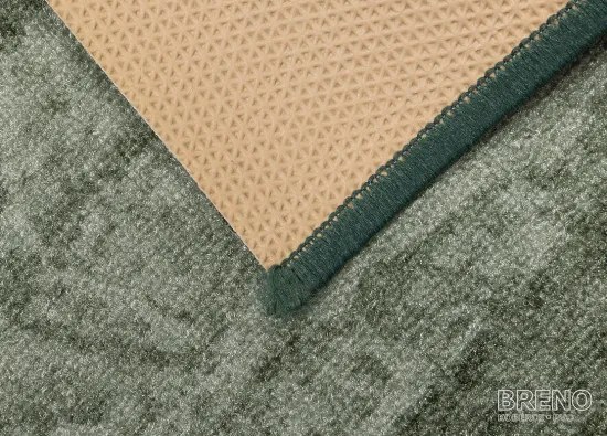 Associated Weavers, Protiskluzový běhoun na míru Icona 29, šíře 100 cm, zelená, chodba / předsíň