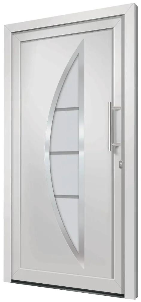 Vchodové dveře bílé 98 x 200 cm,  279207