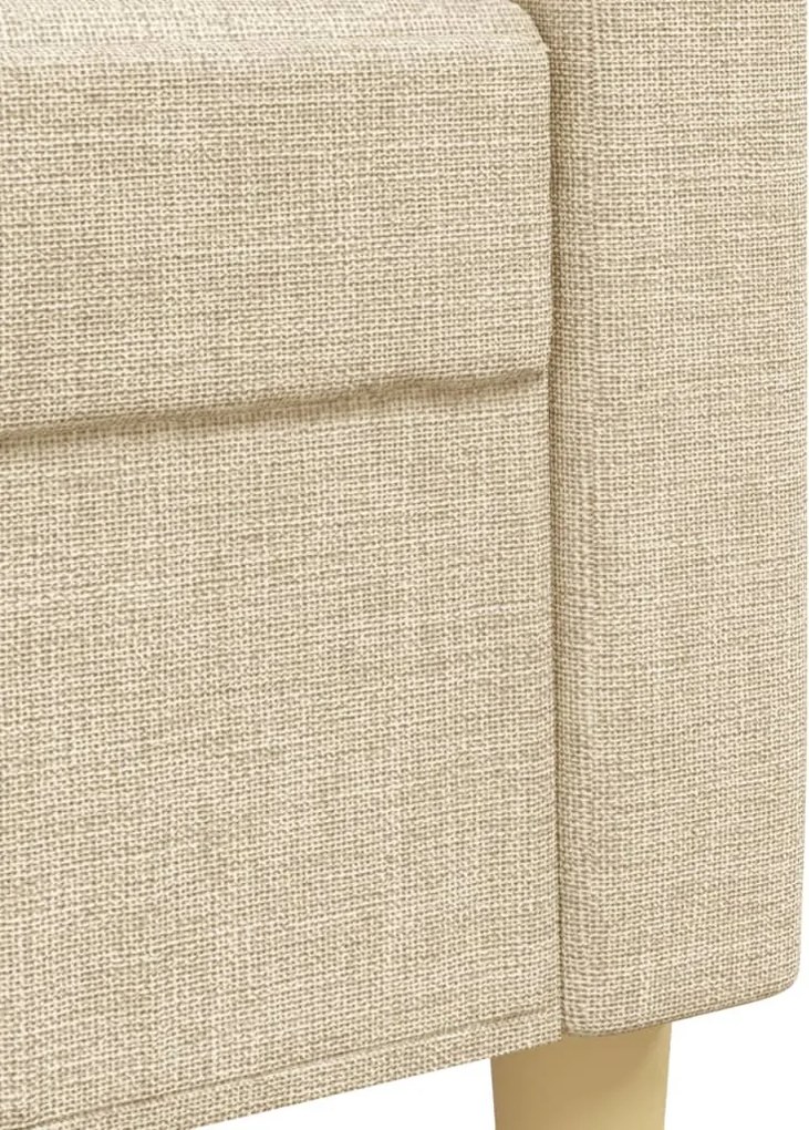 2dílná sedací souprava krémová textil 3278321