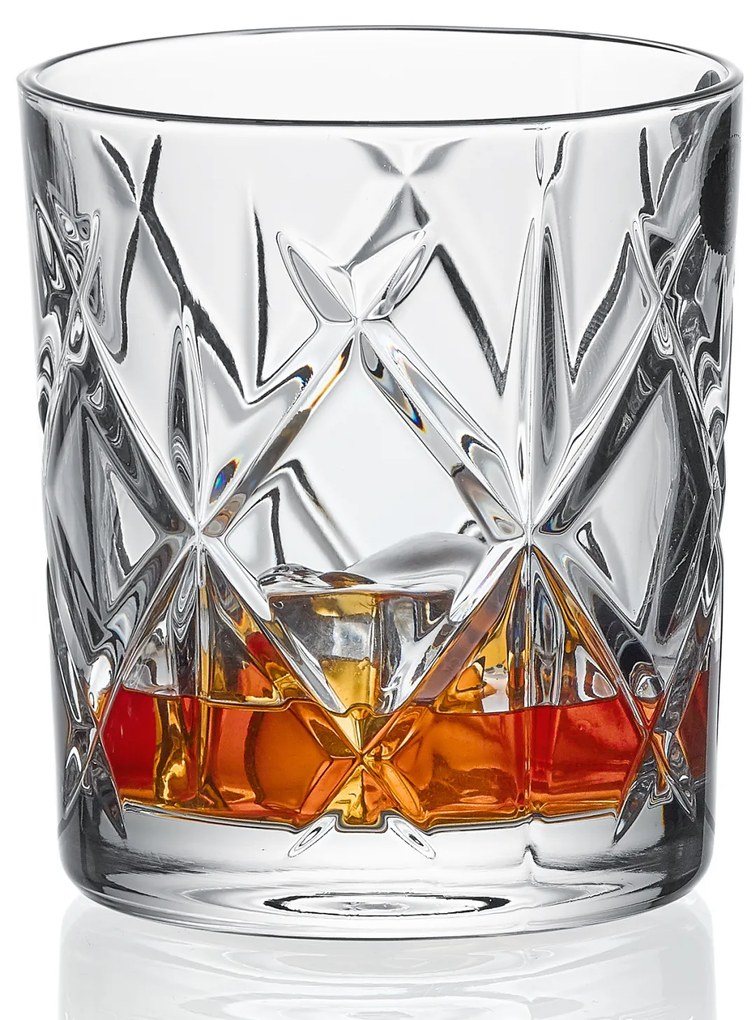 Crystal Bohemia Bohemia Crystal křišťálové sklenice na whisky York 320 ml 1KS