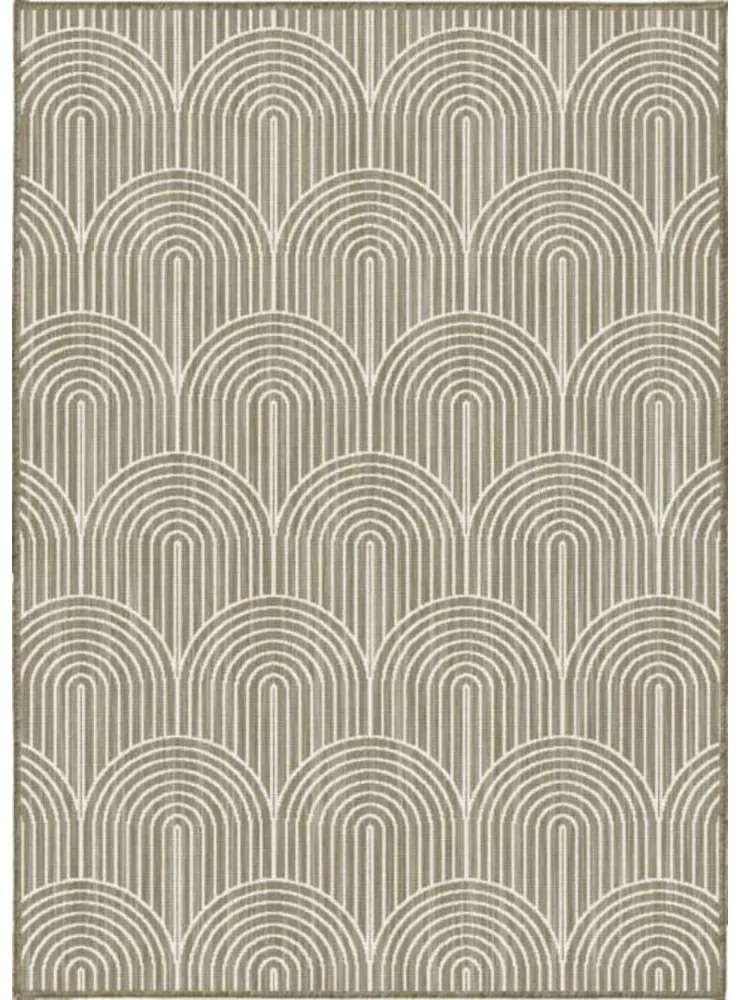 Hnědý venkovní koberec 200x290 cm Pangli Linen – Hanse Home