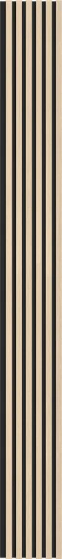 Mexen Lam-B, akustické stěnové lamely 275 × 30 cm, HDF deska 4 mm, technická dýha, dub pískový, S100-275307-3015-001