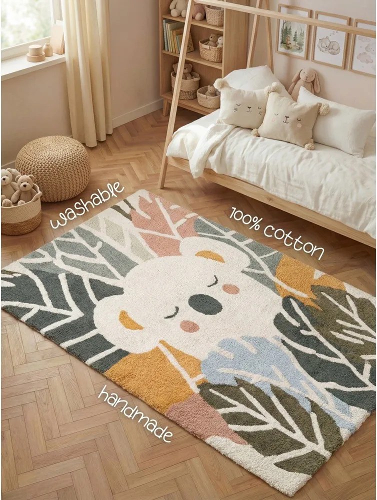 Pratelný/ručně tkaný bavlněný dětský koberec 140x200 cm Snuggle Tabea – Hanse Home