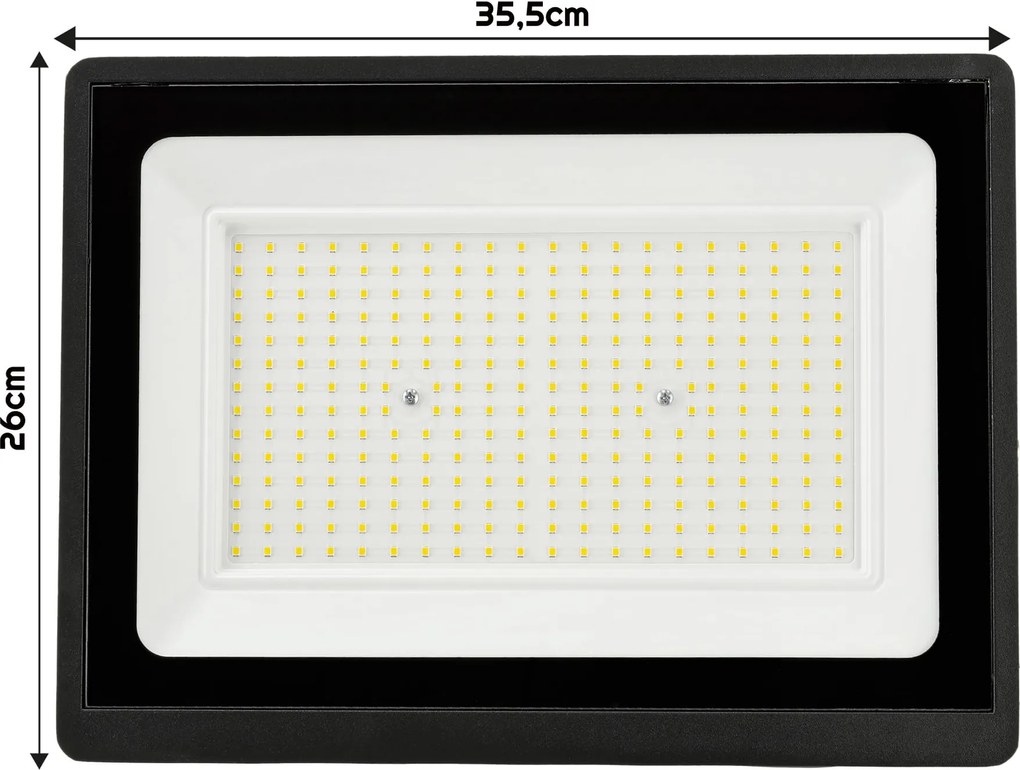 BERGE LED reflektor 200W - 2v1 - neutrální bílá