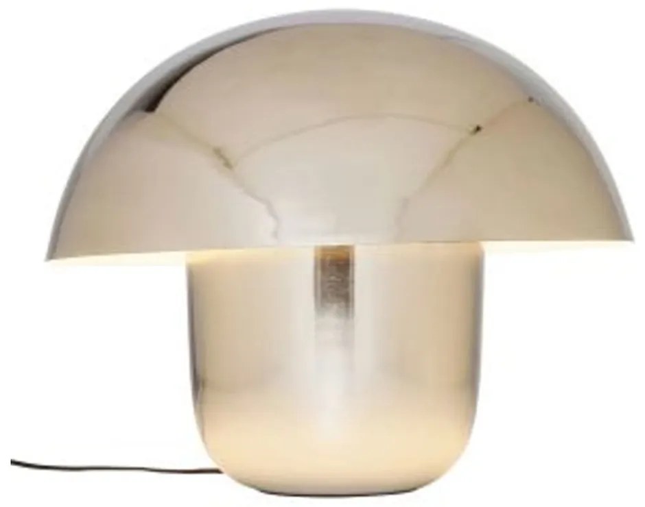 Stolní lampa v chromové barvě Kare Design Mushroom