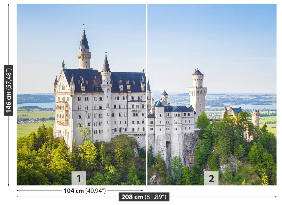 Fototapeta Neuschwanstein 104x70