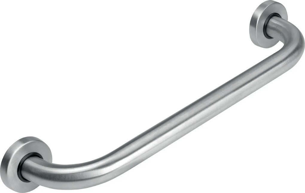 Novaservis, Madlo rovné s krytkami 400 mm kartáčovaná nerez, R6640-4