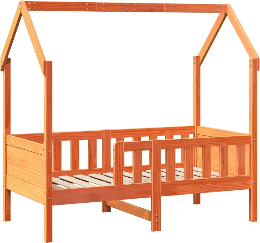 Dětská postel se zásuvkami 80 x 170 cm masivní borové dřevo 3302043