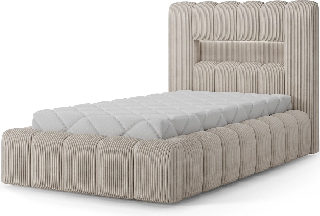 Postel Lamica 90x200 + Dřevěný rám/Standardní zdvih/kontejner