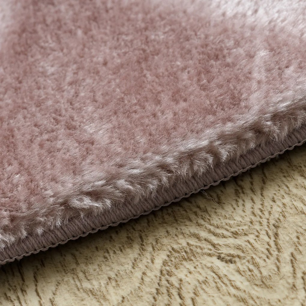 Dywany Łuszczów, Kusový koberec Visco Rabbit Pink 8, 160x220, růžová, dětský pokoj